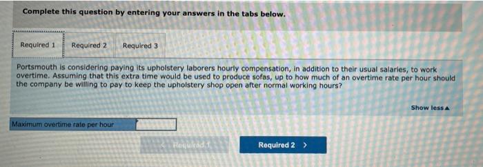 Solved Exercise 13-6 (Static) Managing a Constrained | Chegg.com