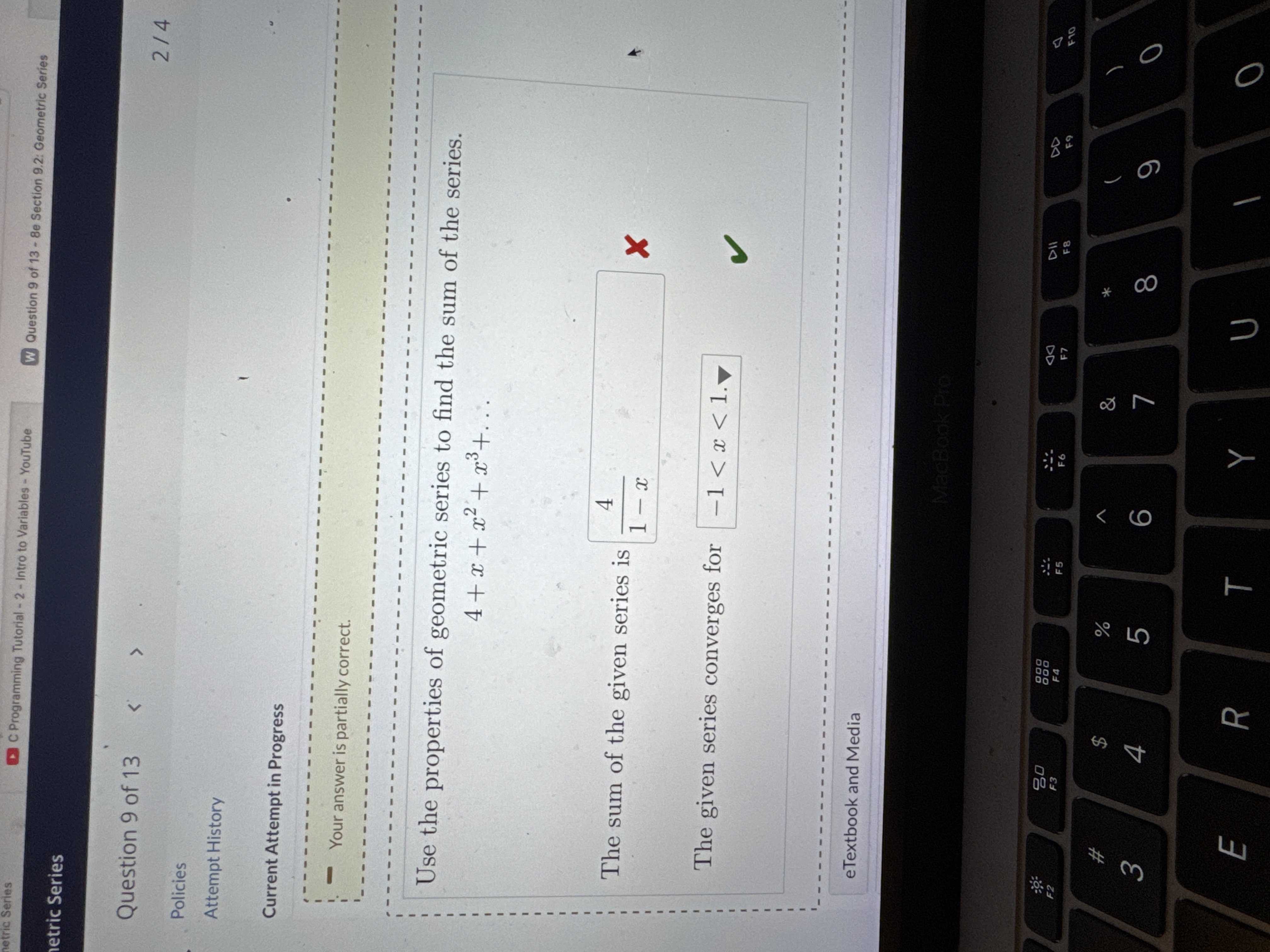 Solved Use the properties of ﻿geometric series to ﻿find the | Chegg.com