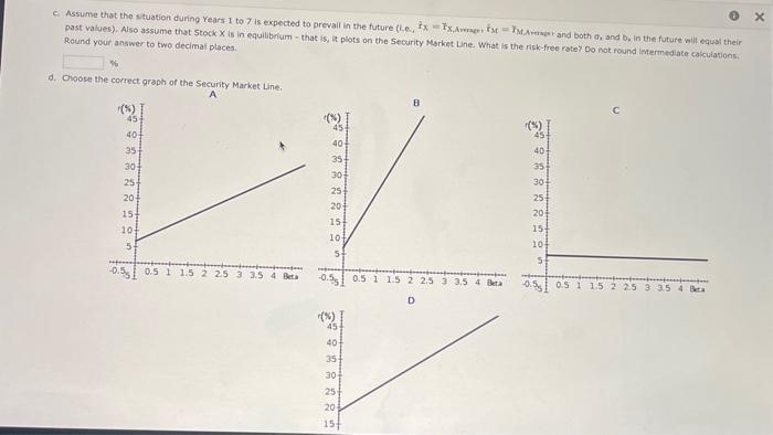 Solved 5. Problem 3-05 (Characteristic Line and Security | Chegg.com