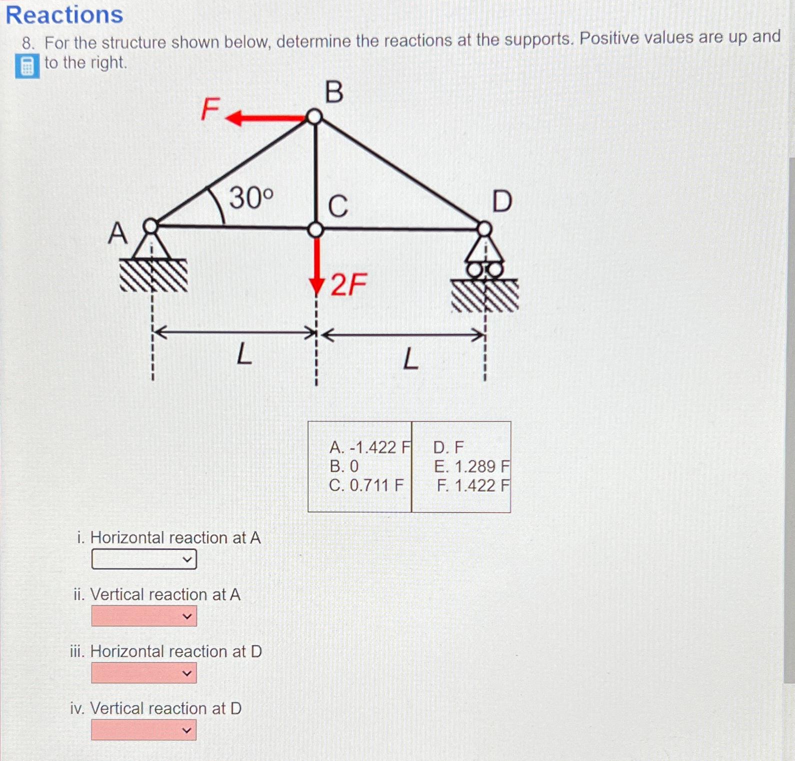 Solved Reactions8. ﻿For the structure shown below, determine | Chegg.com
