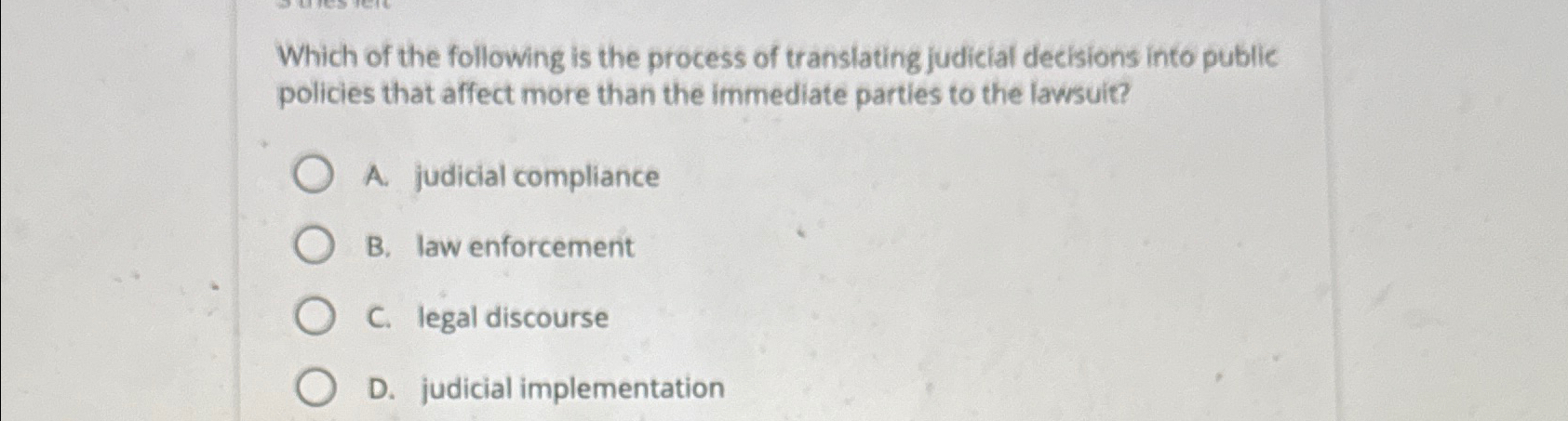 Solved Which of the following is the process of translating | Chegg.com