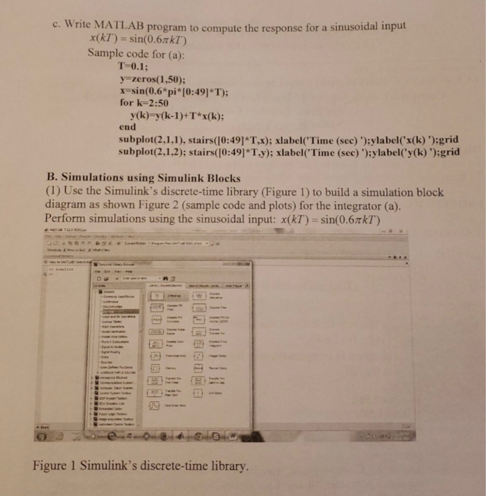 Solved OBJECTIVES To learn how to perform discrete-time | Chegg.com