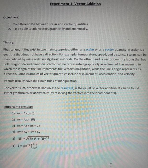 Objectives 1 To Differentiate Between Scalar And