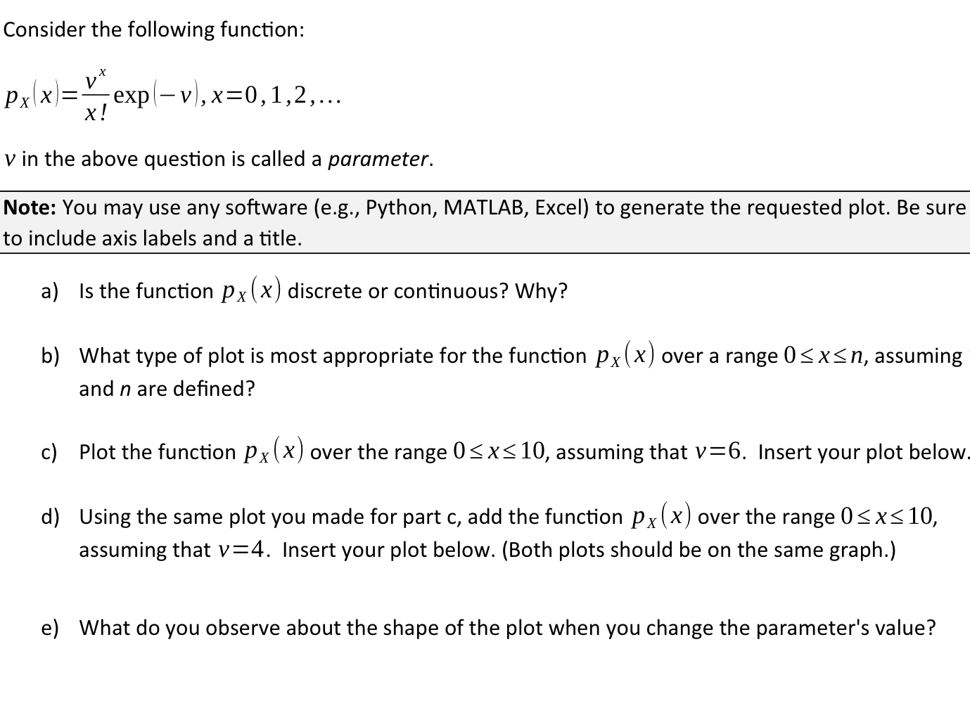 Solved Consider the following | Chegg.com