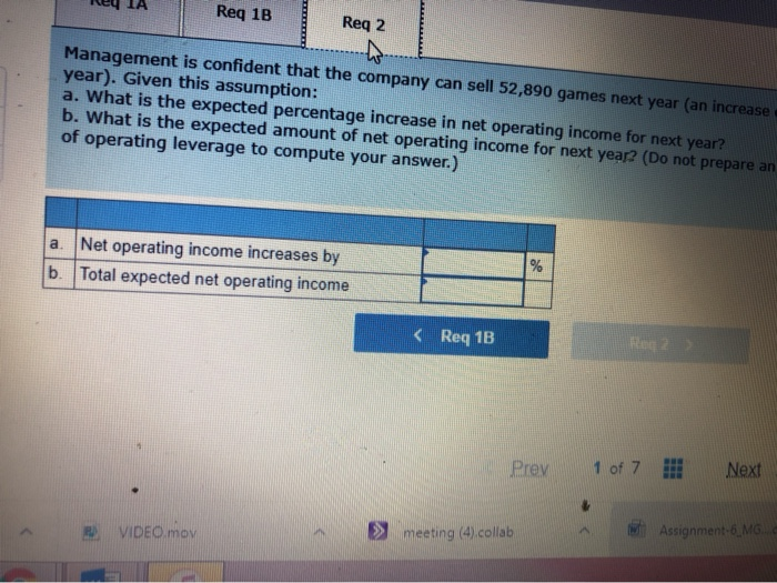 Solved Exercise 6-15 Operating Leverage (LO6-1, LO6-8] Magic | Chegg.com