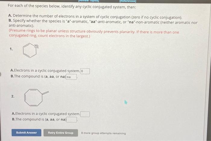 Solved A. Determine the number of electrons in a system of | Chegg.com