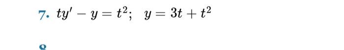 Solved In each of Problems 5 through 10, verify that each | Chegg.com