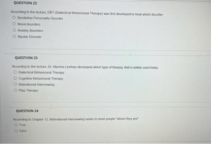 Solved According to the lecture, motivational interviewing | Chegg.com