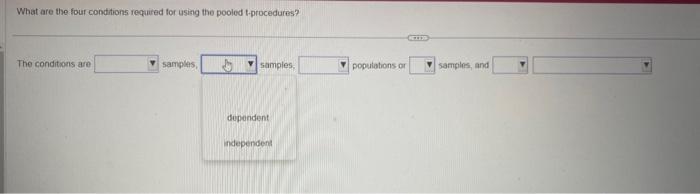 Solved what are the four conditions required for hsing the | Chegg.com