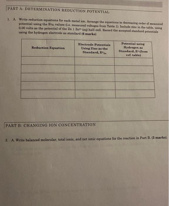 Solved hi, please could you show how to solve question 1 and | Chegg.com