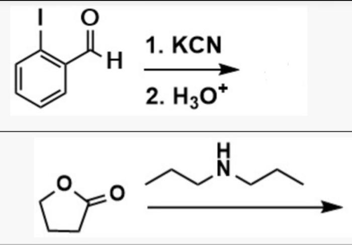 Solved 2. H3O+ KCN | Chegg.com