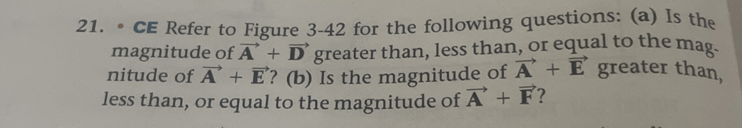 Solved CE Refer to Figure 3-42 ﻿for the following questions: | Chegg.com