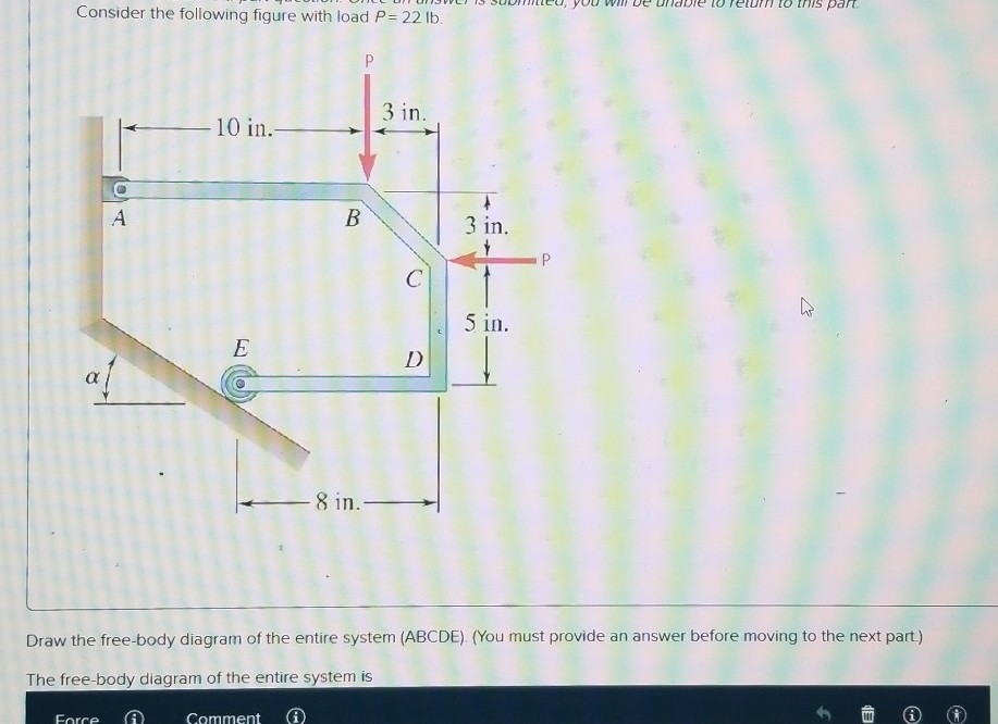 Solved to this part Consider the following figure with load | Chegg.com