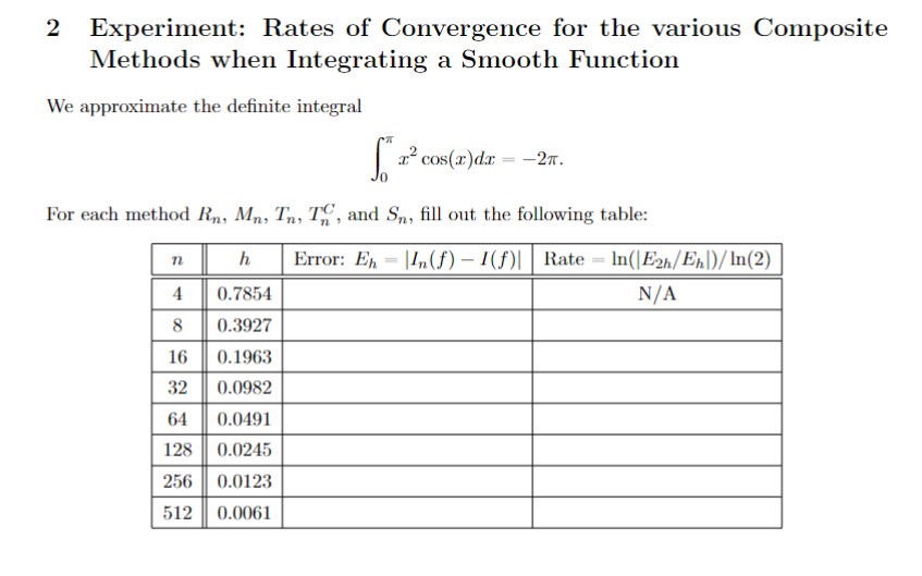 Solved Please complete all parts of the question in | Chegg.com