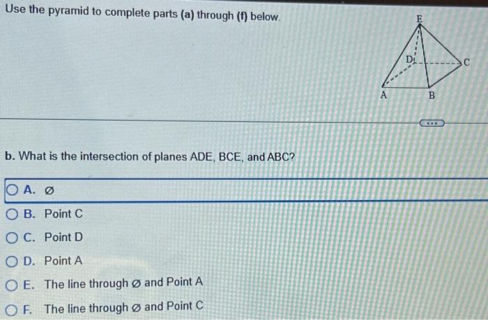 Solved Use the pyramid to complete parts (a) through (f) | Chegg.com