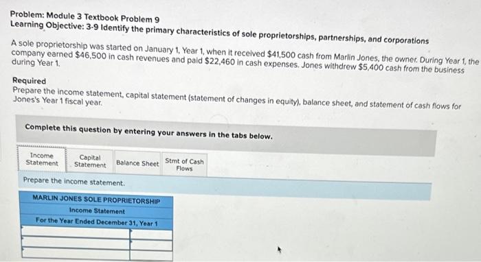 Solved Problem: Module 3 Textbook Problem 9 Learning | Chegg.com