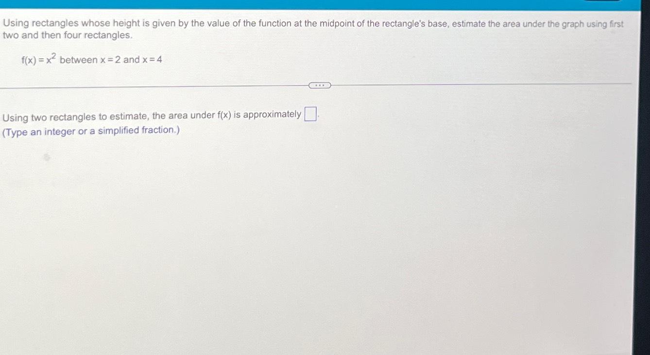 Solved Using rectangles whose height is given by the value | Chegg.com Solved Using rectangles whose height is given by the value | Chegg.com