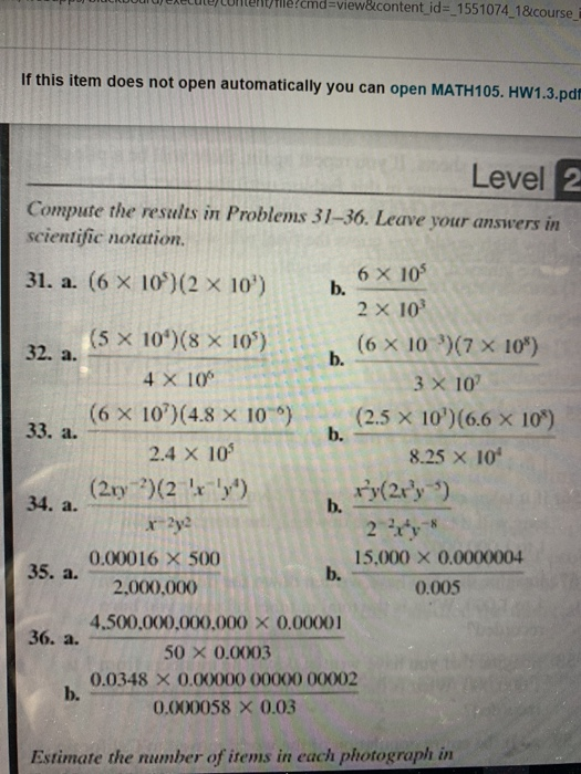 Solved Write each of the numbers in Problems 7-10 in | Chegg.com