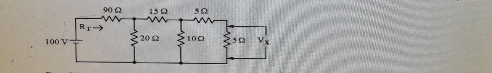 Solved calculate Vx | Chegg.com