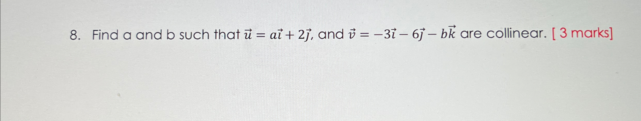 Solved Find a and b ﻿such that vec(u)=avec(ı)+2vec(ȷ), ﻿and | Chegg.com