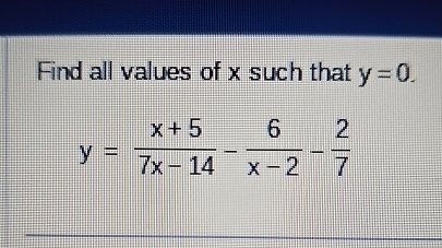 Solved Find all values of x ﻿such that | Chegg.com