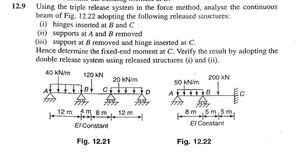 9 Using the triple release system in the force | Chegg.com