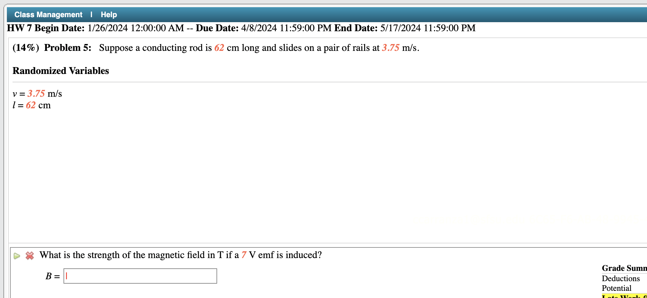Solved HW 7 ﻿Begin Date: 1/26/2024 12:00:00 ﻿AM -- ﻿Due | Chegg.com