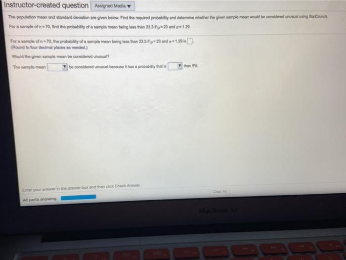 Solved Instructor-created question Assigned Media The | Chegg.com