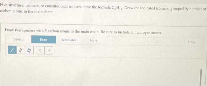 Solved Five structural isomers, or constitutional isomers, | Chegg.com