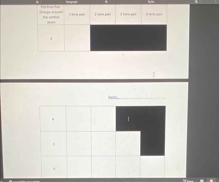 Solved Electron Pair \begin{tabular}{c|c|c|c|c|} Groups | Chegg.com