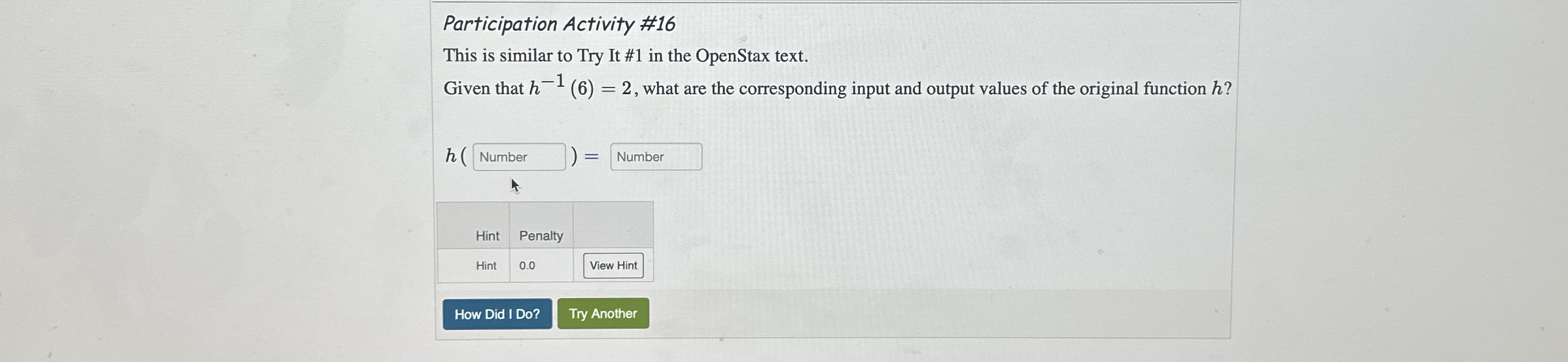 Solved Participation Activity #16This is similar to Try It | Chegg.com