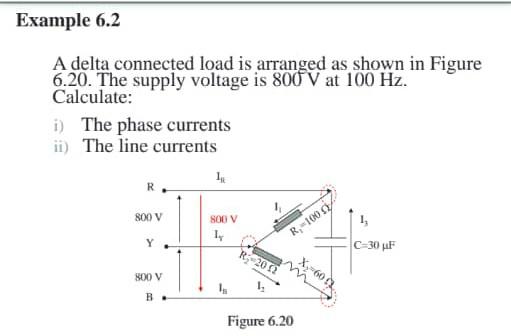 Solved A delta connected load is arranged as shown in Figure | Chegg.com