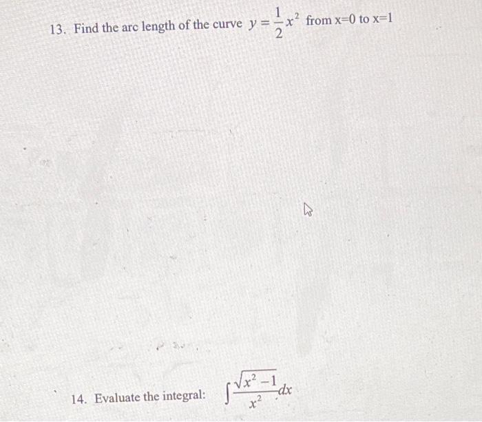 Solved 14. Evaluate the integral: ∫x2x2−1dx | Chegg.com
