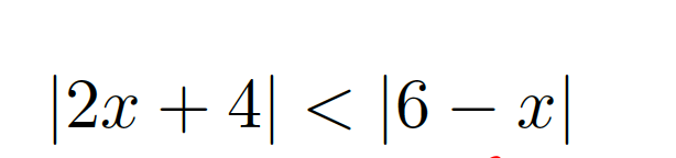 Solved what is the complete solution of the in equality? | Chegg.com