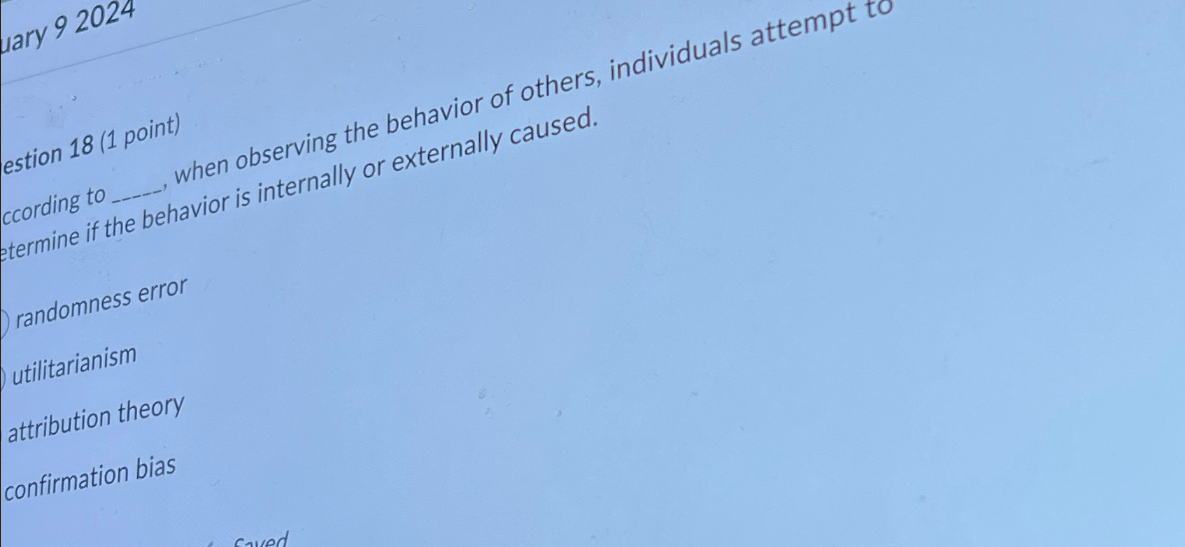 Solved estion 18 when observing the behavior of others, | Chegg.com Solved estion 18 when observing the behavior of others, | Chegg.com