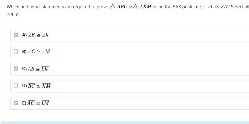 Solved Which additional statements are required to prove | Chegg.com