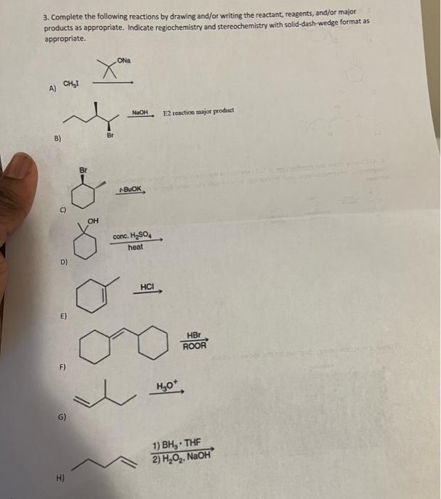 Solved 1. Assign a systematic name for the following | Chegg.com
