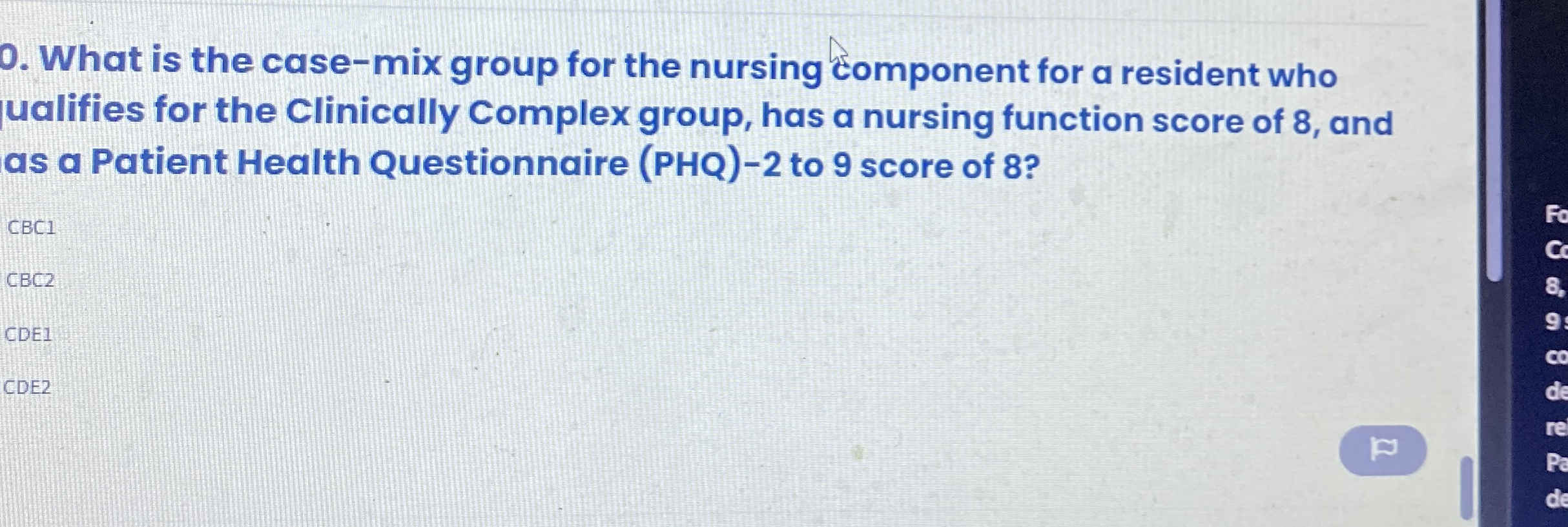 Solved What is the case-mix group for the nursing component | Chegg.com