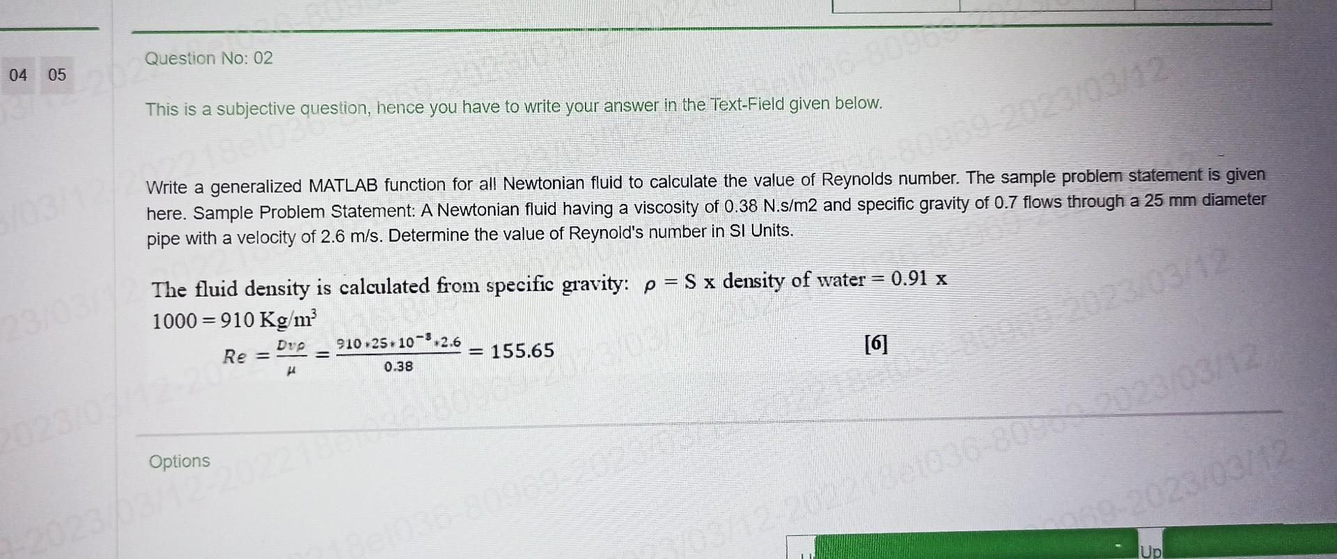 Solved Write A Generalized Matlab Function For All Newtonian 