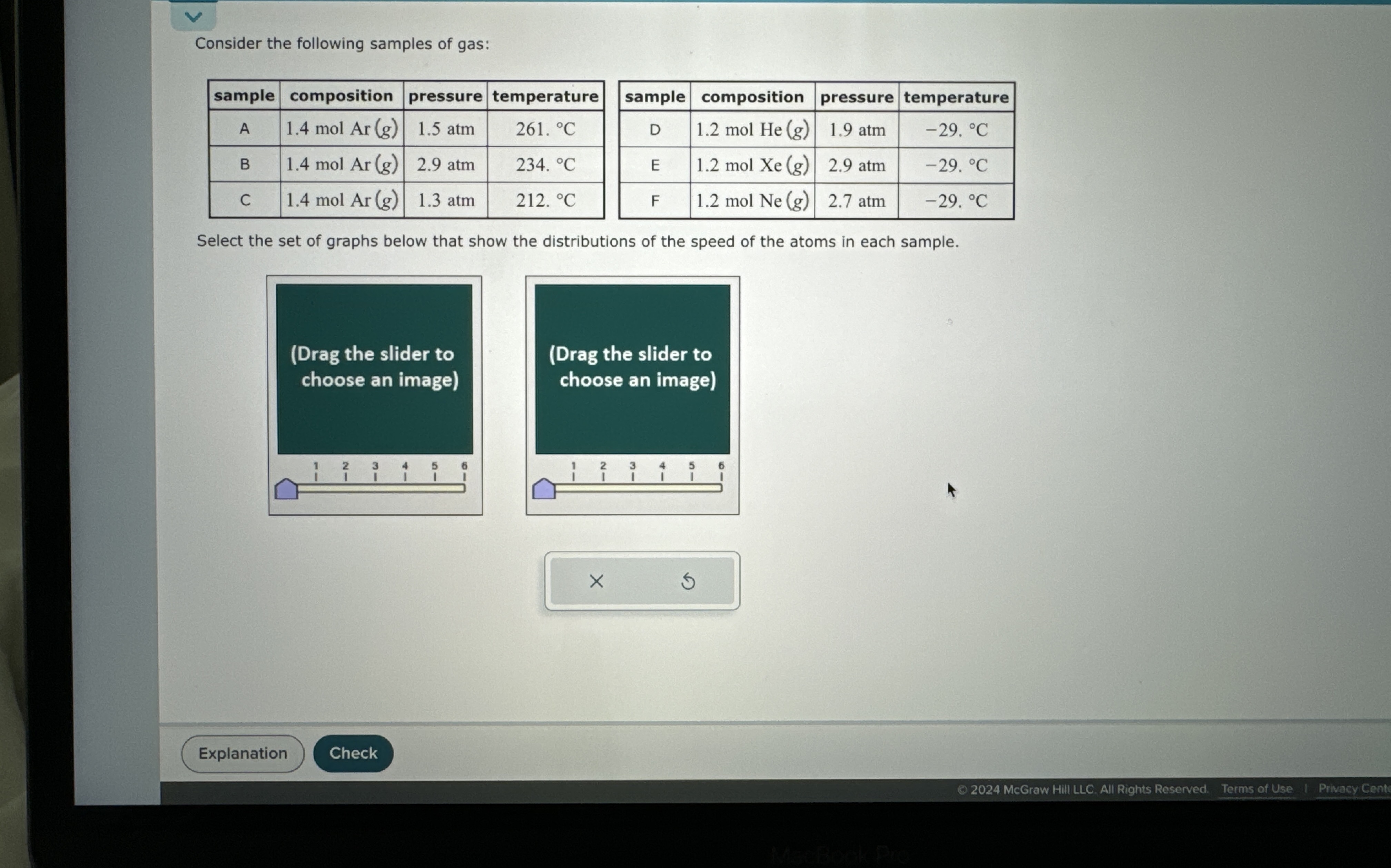 Solved Consider the following samples of gas:Select the set | Chegg.com