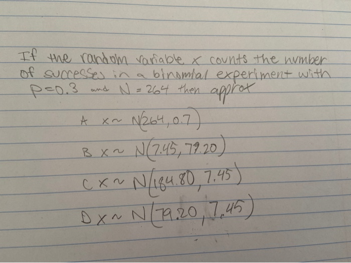 Solved If The Random Variable And Counts The Number Of 7624