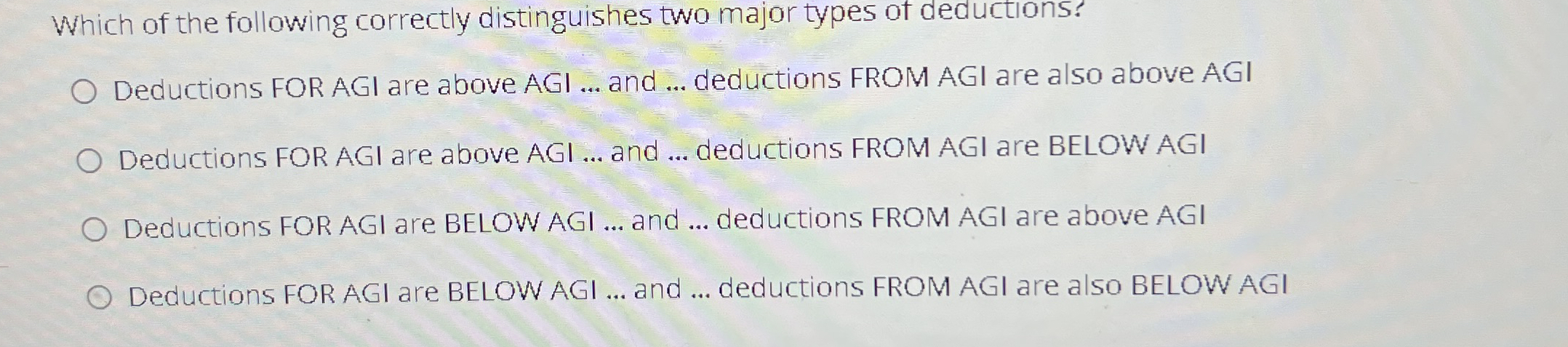 Solved Which of the following correctly distinguishes two | Chegg.com