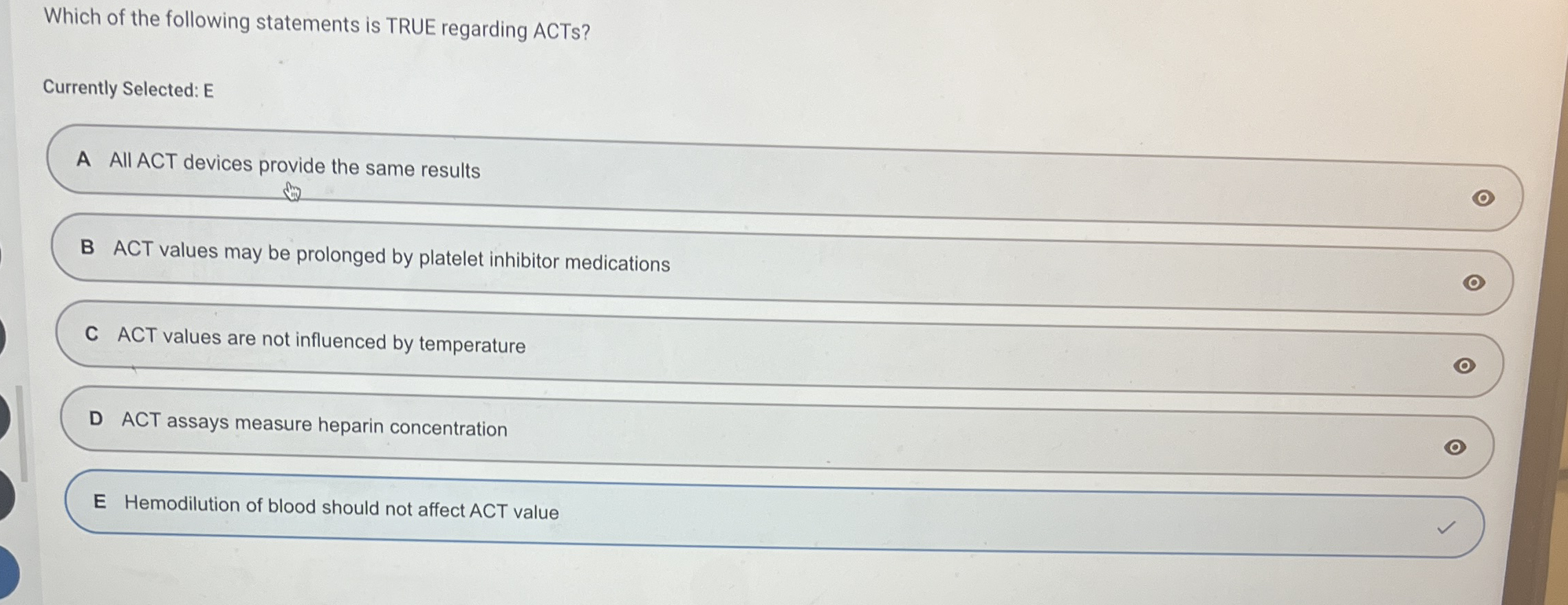 Solved Which of the following statements is TRUE regarding | Chegg.com