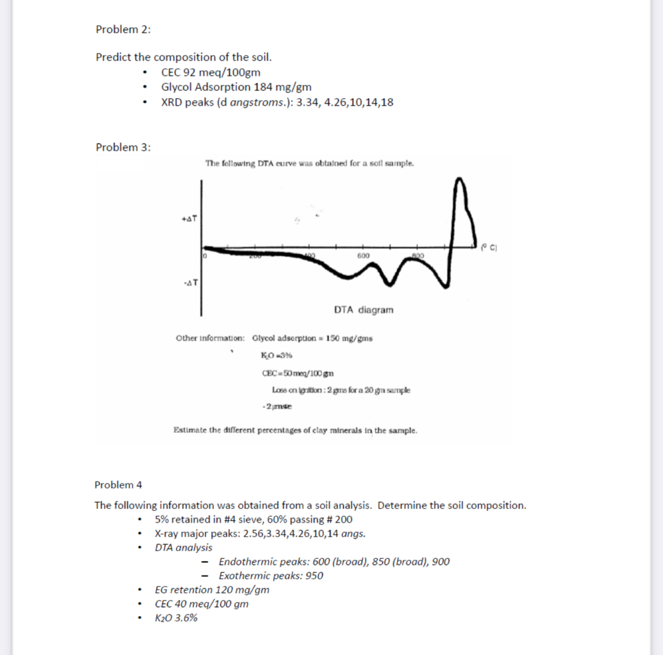 Solved Problem 3:Uuner inormauon: viycon ausorpuon | Chegg.com