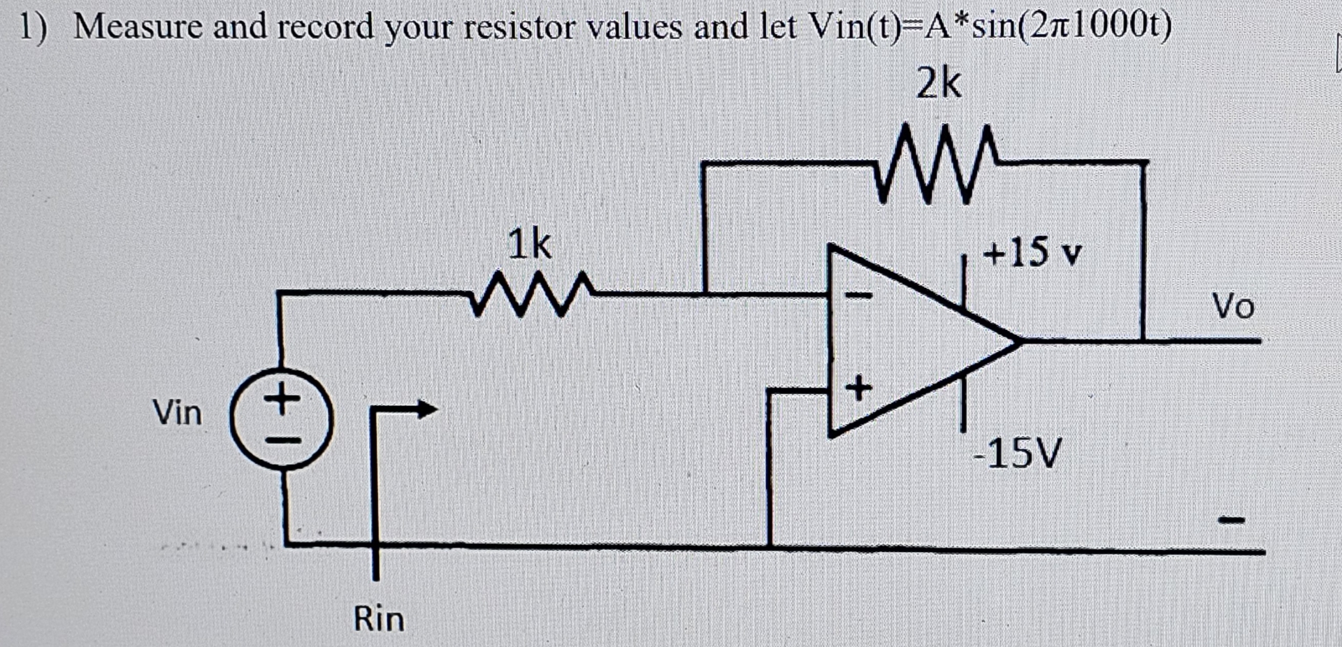 Solved Measure and record your resistor values and let | Chegg.com