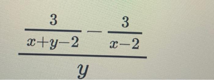 Solved yx+y−23−x−23 | Chegg.com