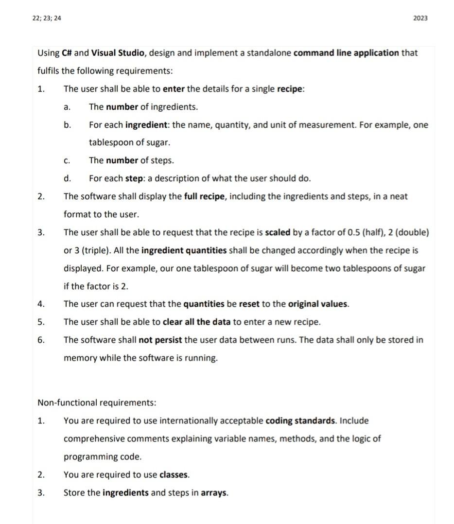 Solved Hi please do this using c# code and visual studio, | Chegg.com