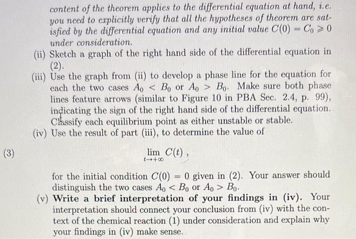Solved Suppose that two chemicals A and B react to form a | Chegg.com