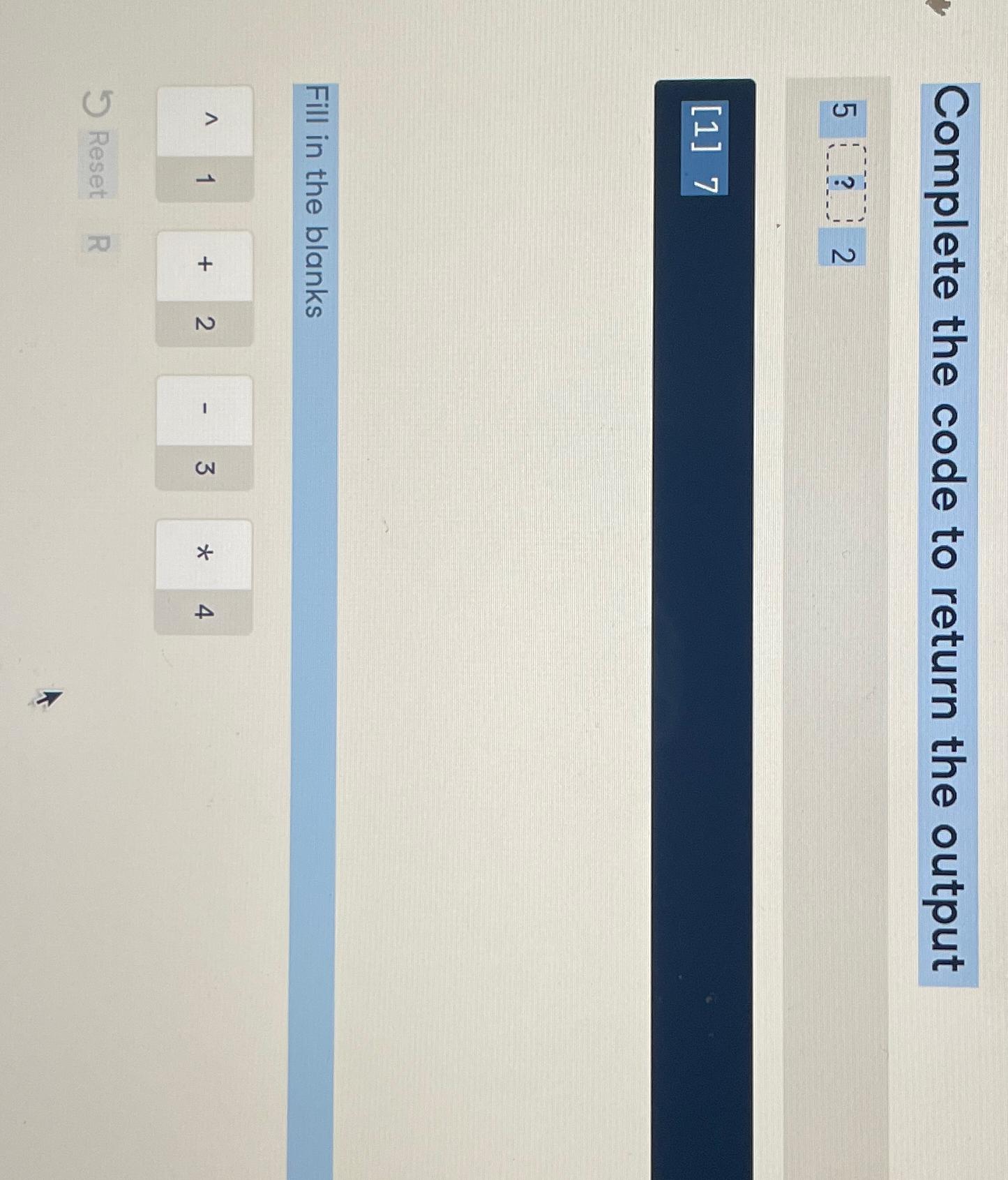 Solved Complete the code to return the | Chegg.com