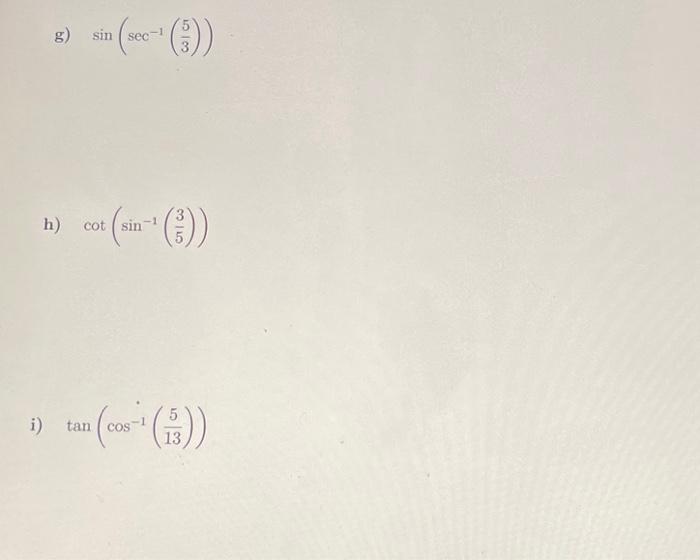 Solved 3. For the following exercises, find the exact value | Chegg.com